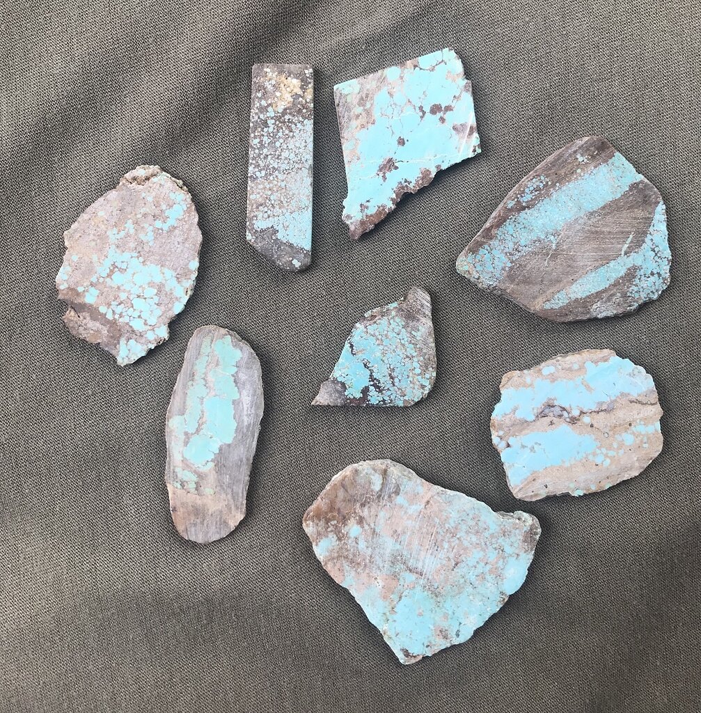 Number 8 Turquoise Pieces (SOLD!) - Trading & Selling - Turquoise People