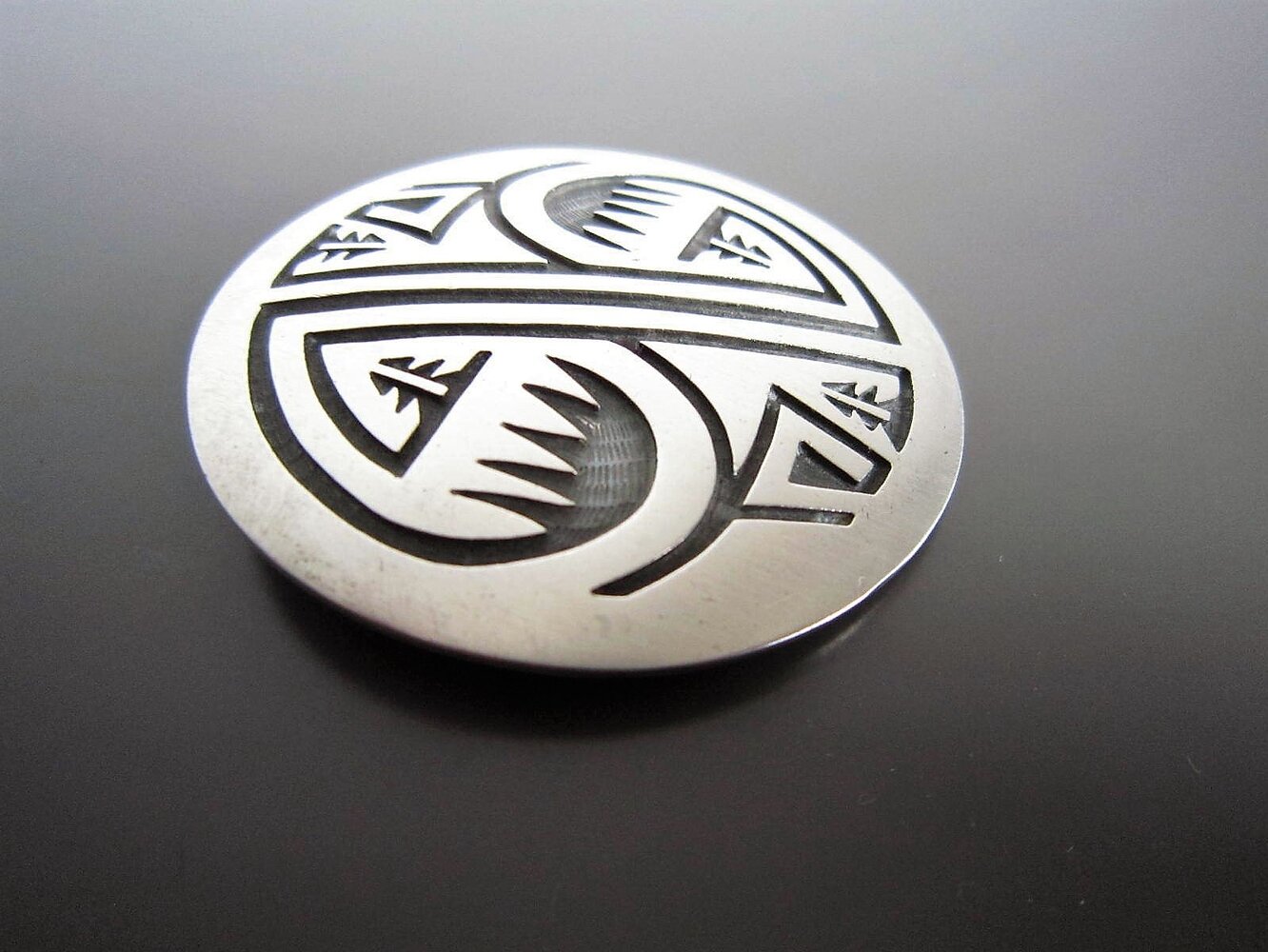 Help needed for identifying hallmark on HOPI PENDANT: HOPICRAFTS ...