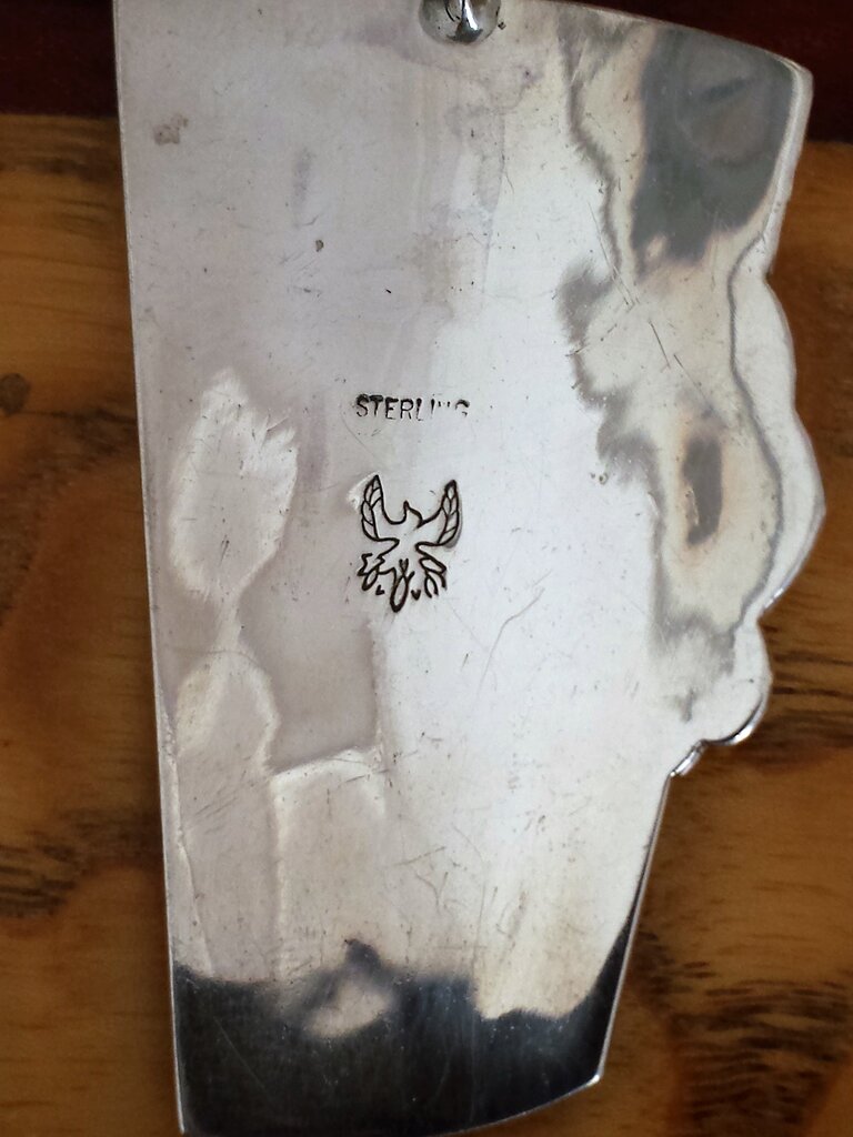 Hopi Sterling Silver Pendant Longhair Kachina - help me identify ...