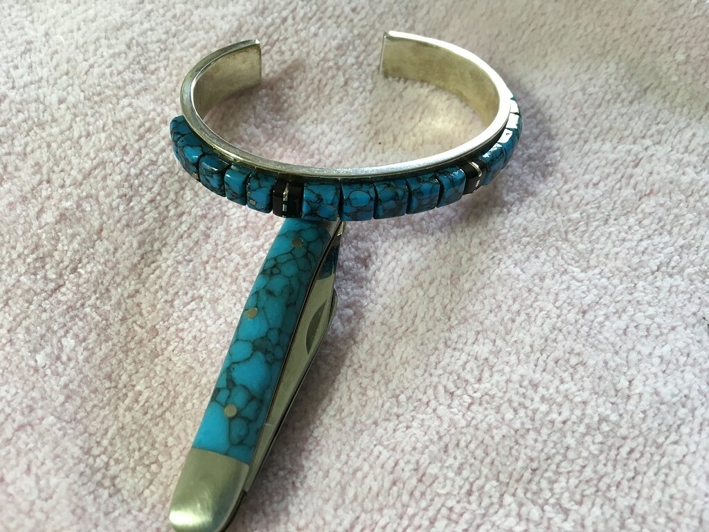 David Yellowhorse cuff bracelet - Identifying & Discovering - Turquoise ...
