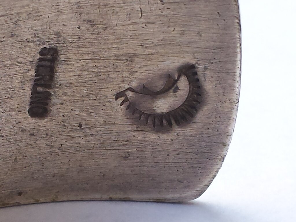 Hallmark mystery on Hopi Overlay Water symbol bracelet silver ...