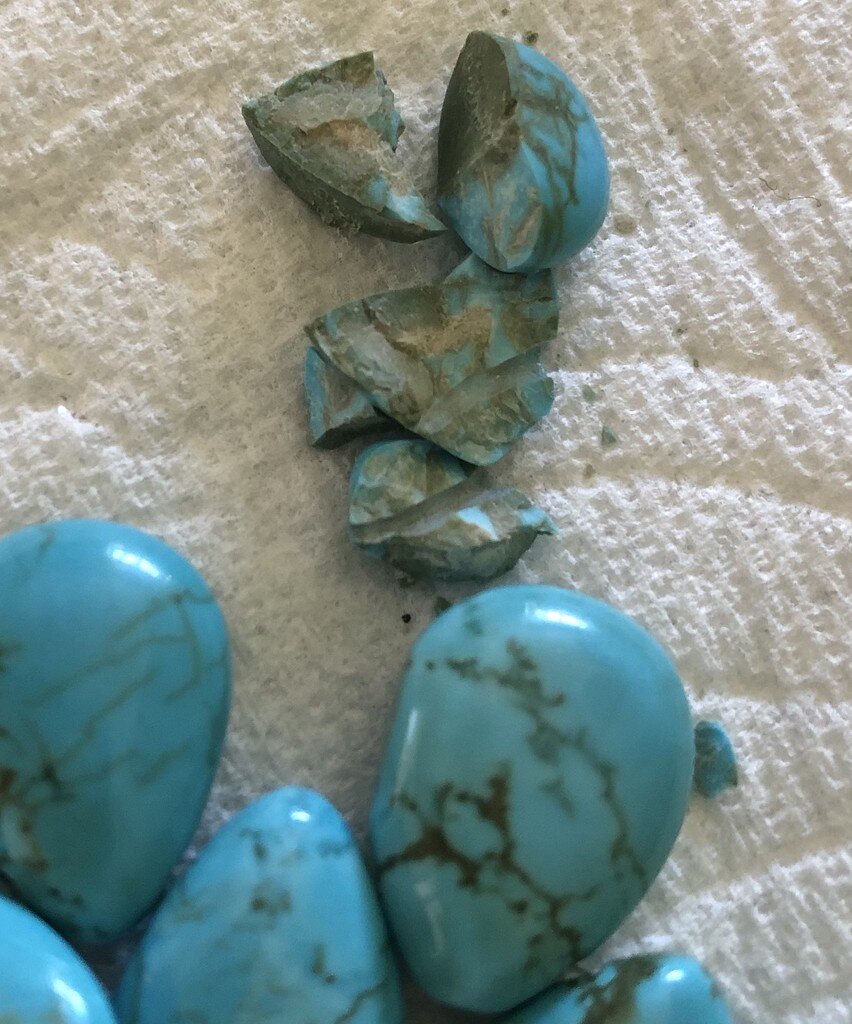 Fake turquoise stone store