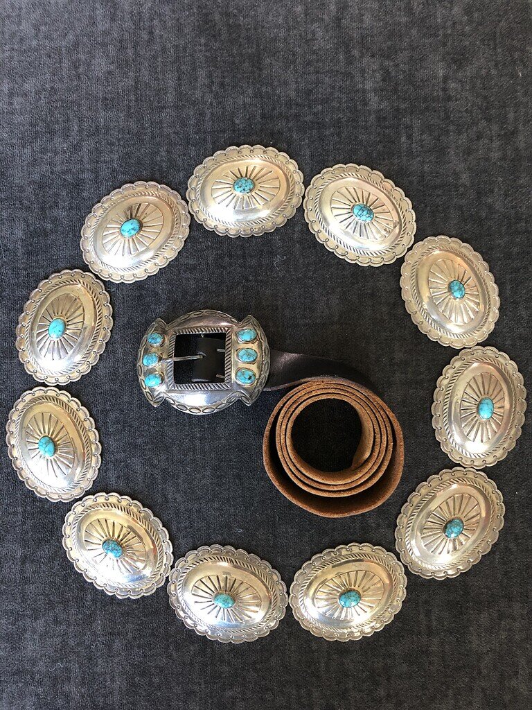 Concho belt Hallmark and info - Identifying & Discovering - Turquoise ...