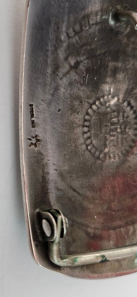 Hopi belt buckle mystery - Identifying & Discovering - Turquoise People