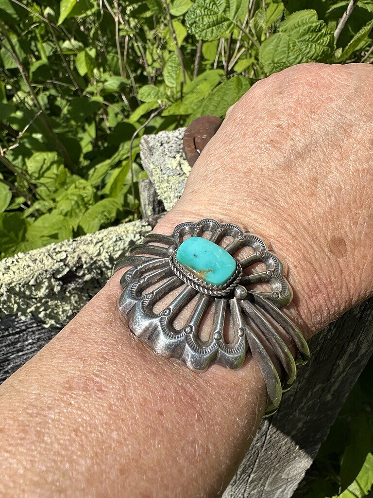 E. S. Mitchell cuff part two - Show & Tell - Turquoise People