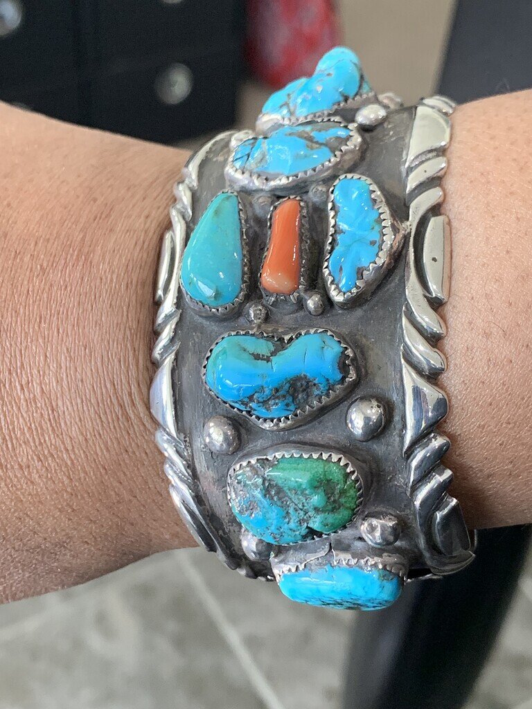 New 2 Me Cuff - Identifying & Discovering - Turquoise People