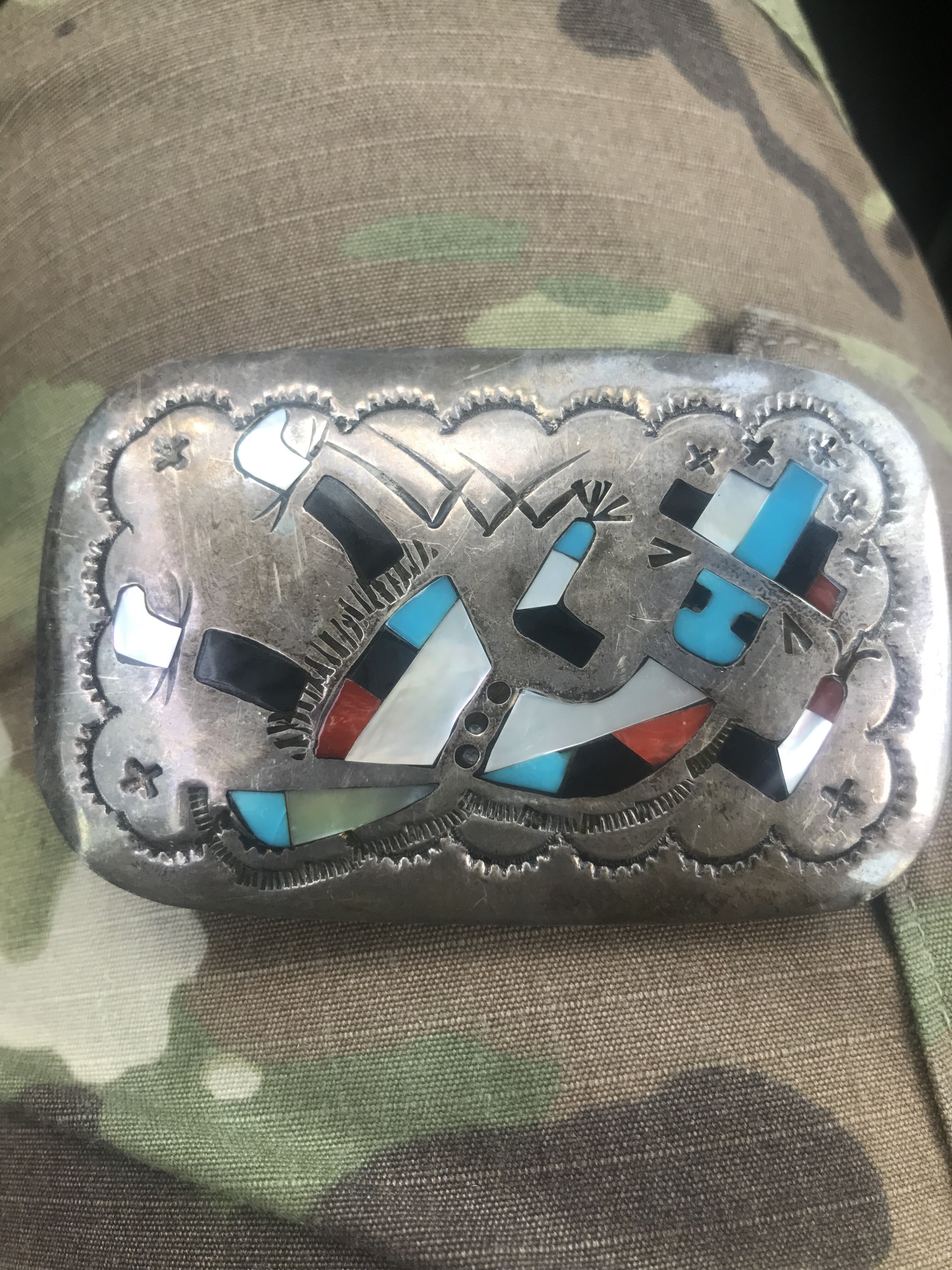 Benson Boyd Story Belt? Benjamin Becenti? Leaning towards Benjamin ...