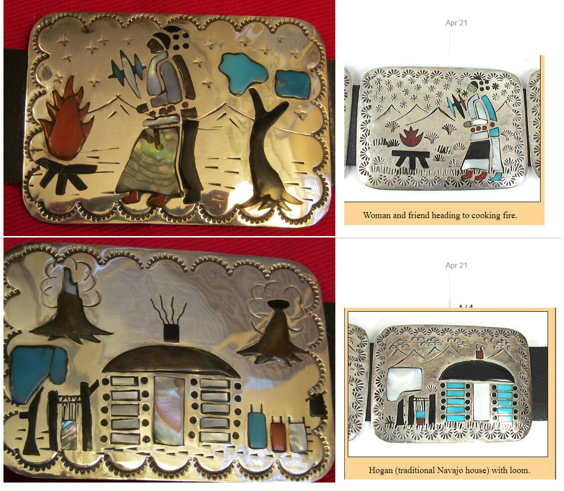 Benson Boyd Story Belt? Benjamin Becenti? Leaning towards Benjamin ...