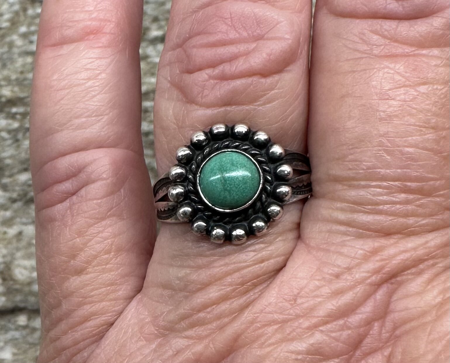 New to me Bell Trading Post ring Show Tell Turquoise People